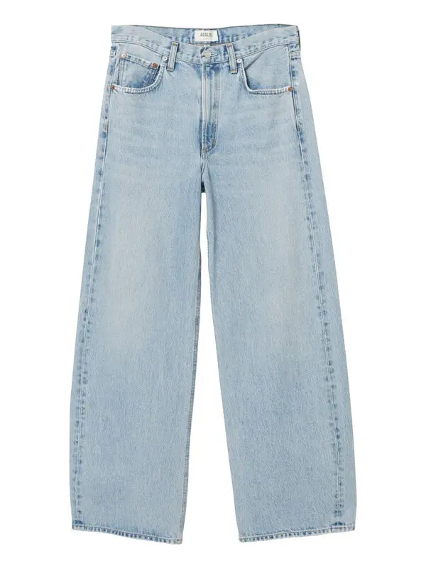 AGOLDE Wide Leg Jeans - Gray
