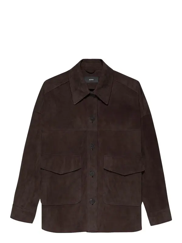 ARMA Kaylee Suede Jacket - Black