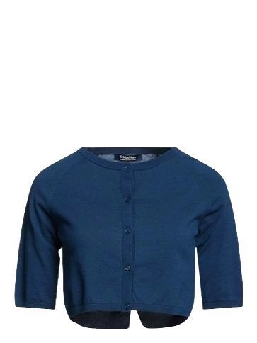 Max Mara Knitted Short Sleeve Shirt - Blue