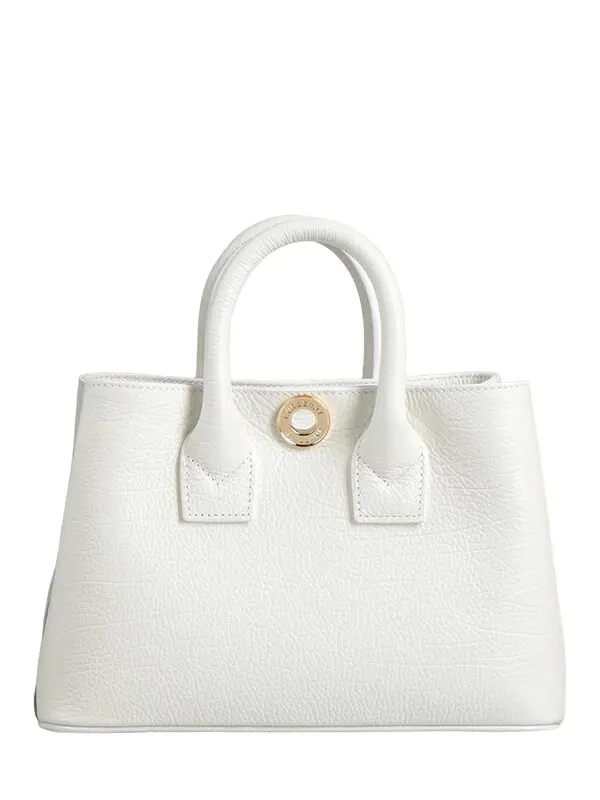 Burberry Top Handle Bag - White