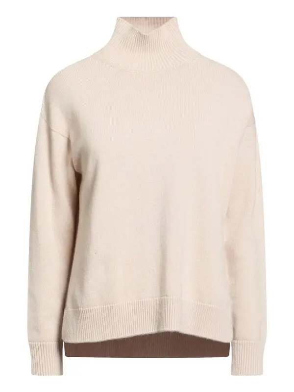 Max Mara Long Sleeve Knit Top - Nude