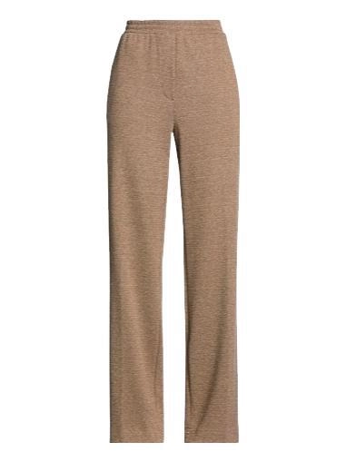 Max Mara Two-tone Knitted Straight-leg Pants - Light Brown