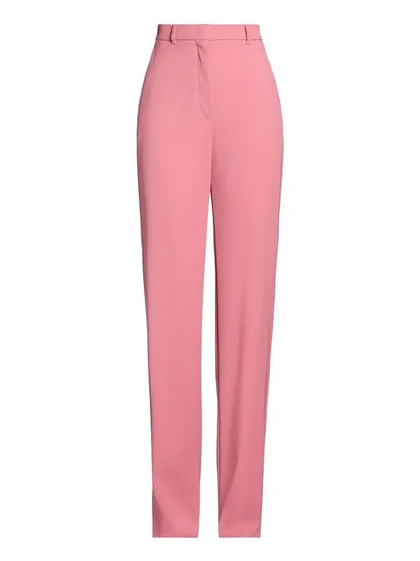 Max Mara Loose Straight-leg Trousers - Pink