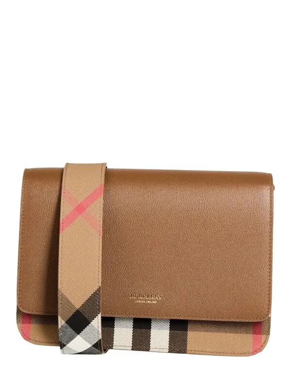 Burberry Printed Cross-body Bag - Brown