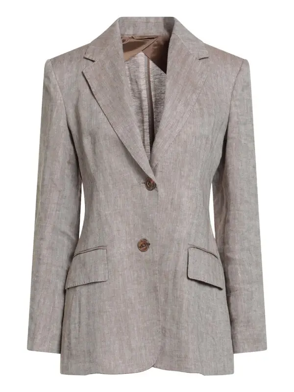 Max Mara Single-breasted Blazer - Brown