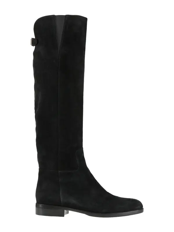 Dolce & Gabbana Suede Over The Knee Boots - Black