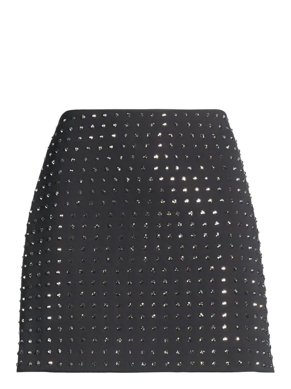 Sportmax Embellished Mini Skirt - Black