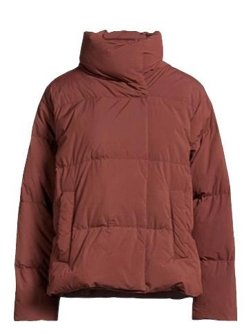 Max Mara Padded Down Jacket With High Neck - Red