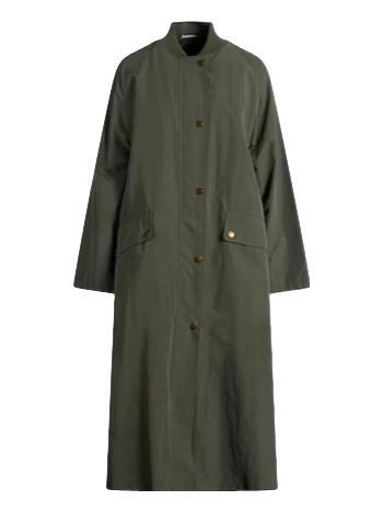 Max Mara Long Sleeve Overcoat - Green