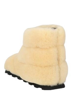 Jacquemus Padded Shearling Ankle Boots - No