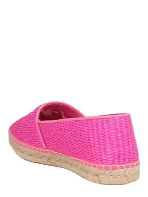 Max Mara Embroidered Raffia Espadrilles - No