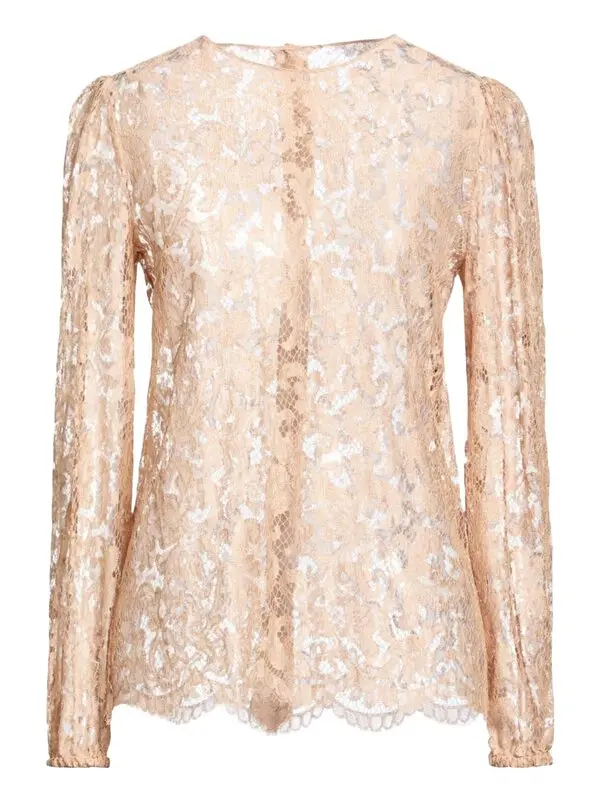 Dolce & Gabbana Lace Long-sleeve Top - No