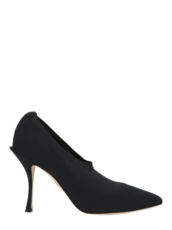 Dolce & Gabbana Stiletto Pointed Toe Pumps - Black