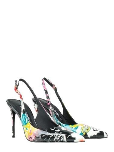 Dolce & Gabbana Patent Leather High Heels - Black