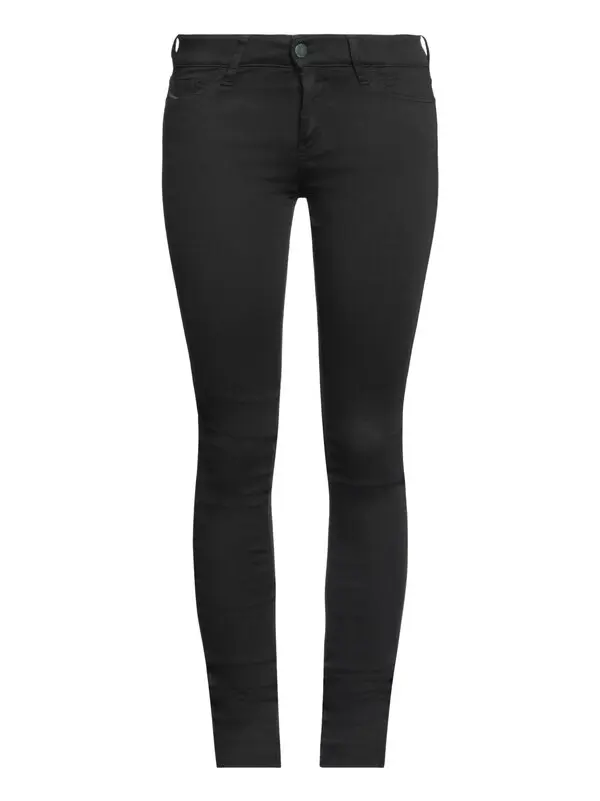 DIESEL® Solid Color Skinny Jeans - Black
