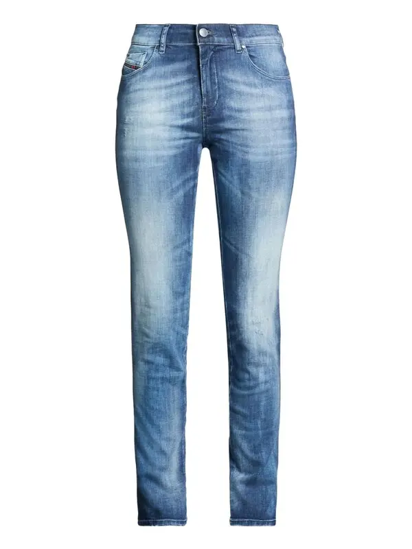 DIESEL® Straight-leg Denim Trousers - Blue