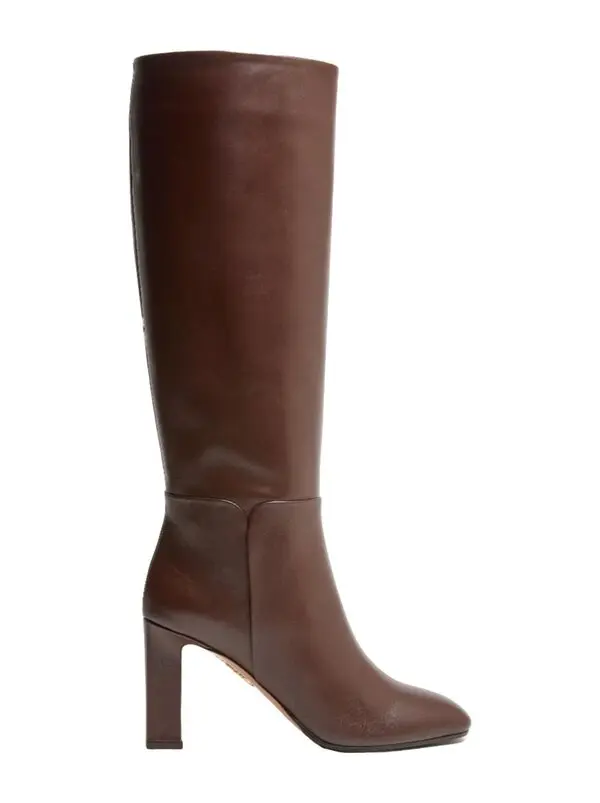 AQUAZZURA Sellier 85 Knee-high Boots - Brown