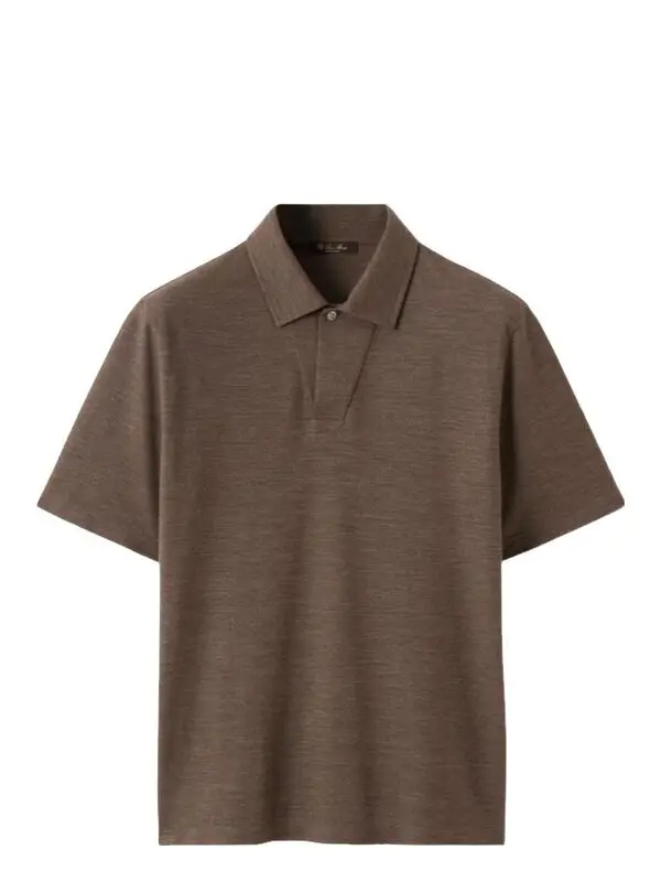 Loro Piana Colmegna Polo Shirt - Carbon