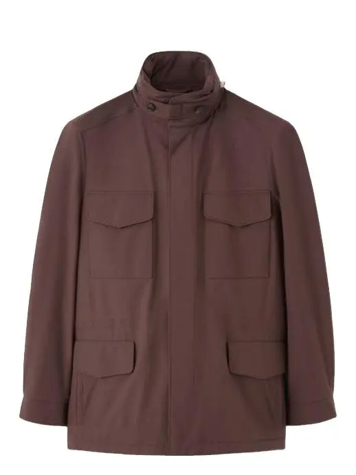 Loro Piana Traveller Field Jacket - Sugar Plum Color