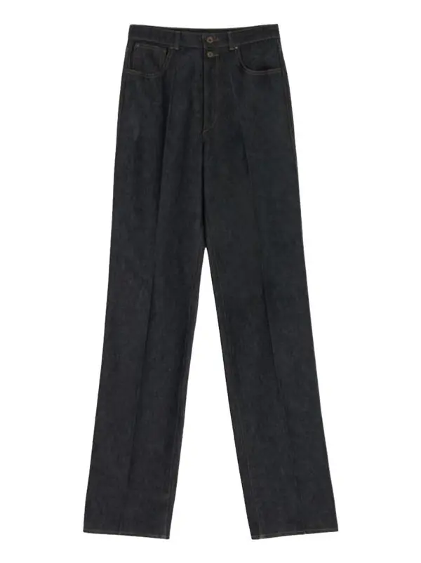 LEMAIRE High Waisted Straight Jeans - Grey