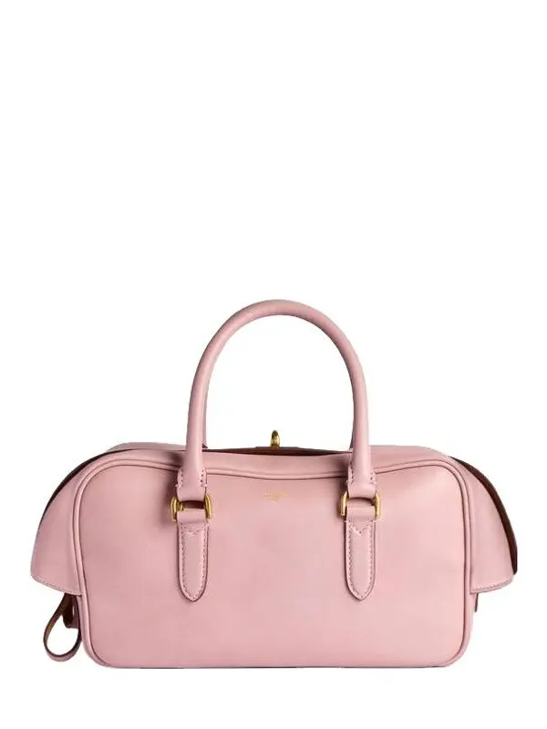 Balenciaga Le 7 Bowling Bag Small - Rose Quartz