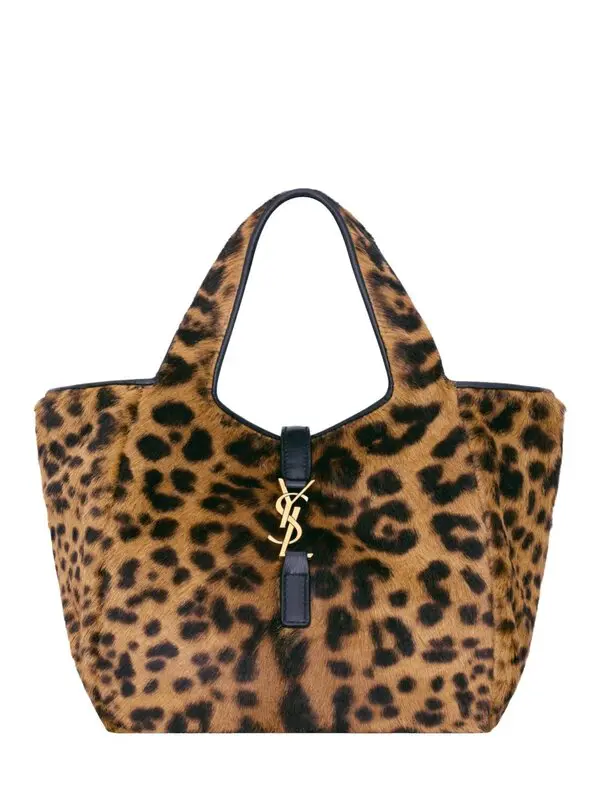 Saint Laurent Le 5 À 7 Baby Bea Bag - Brown/black