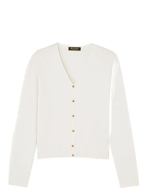 Loro Piana Siena V-neck Cardigan - Thrush