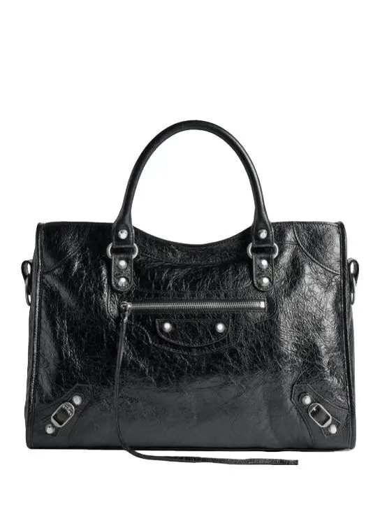 Balenciaga Le City Medium Tote Bag - Black