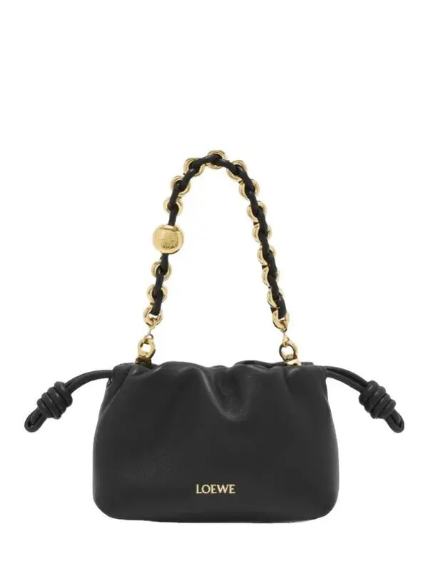 Loewe Nano Flamenco Bag - Black