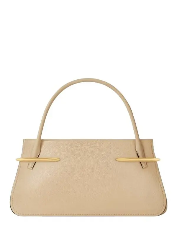 Givenchy Medium Pinch Bag In Leather - Dunes
