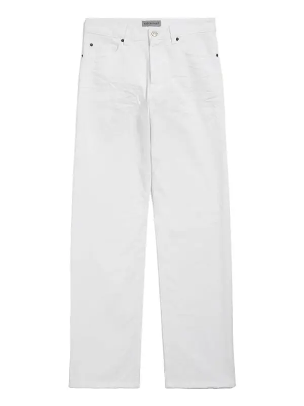 Balenciaga Slim Fit Jeans - White