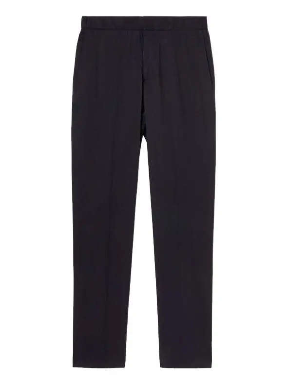 Loro Piana City Twill Casual Pants - Black