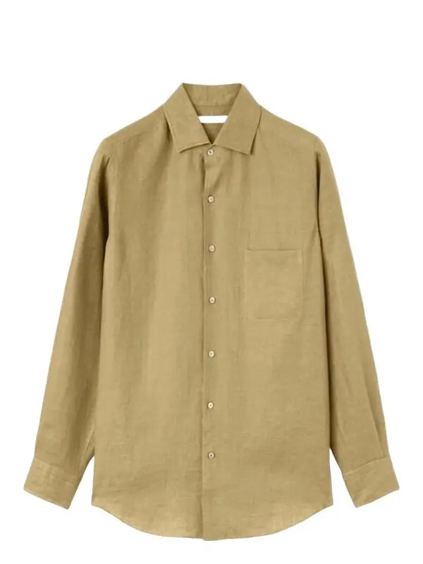 Loro Piana Long-sleeved Shirt - Yellow