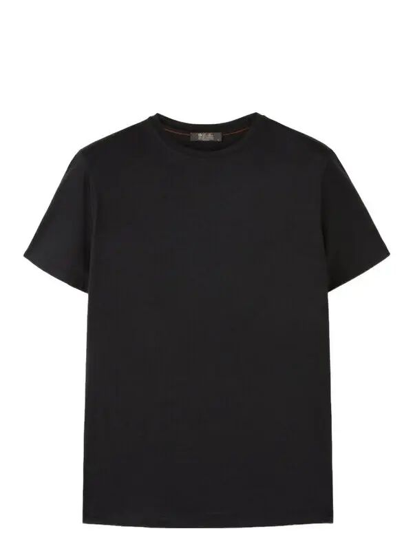 Loro Piana Newly Cut Wool Short-sleeved T-shirt - Black