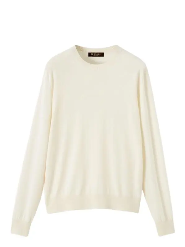 Loro Piana Royal Lightness Crewneck Sweater - Nougat