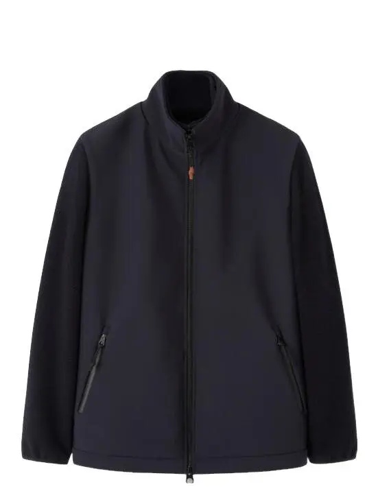 Loro Piana Jackson Hole Bomber Jacket - Navy Blue