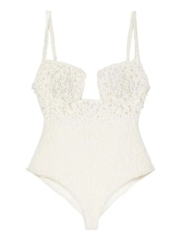 Givenchy Sleeveless Knit Bodysuit - Ivory