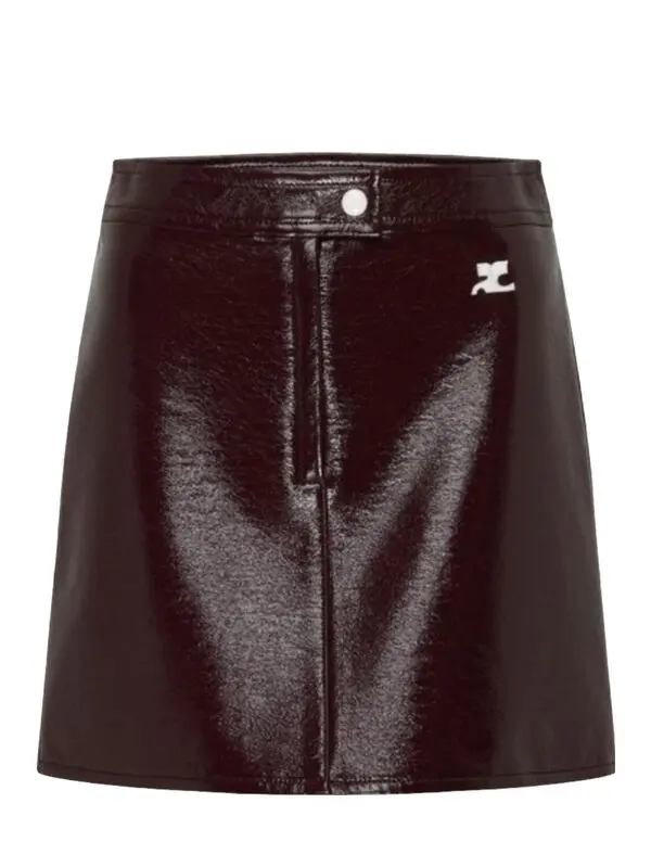 COURREGES Reedition Miniskirt - Black