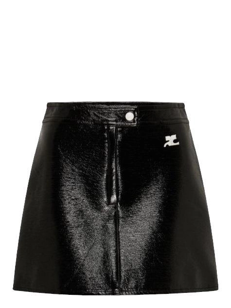 COURREGES Mini Skirt - Black
