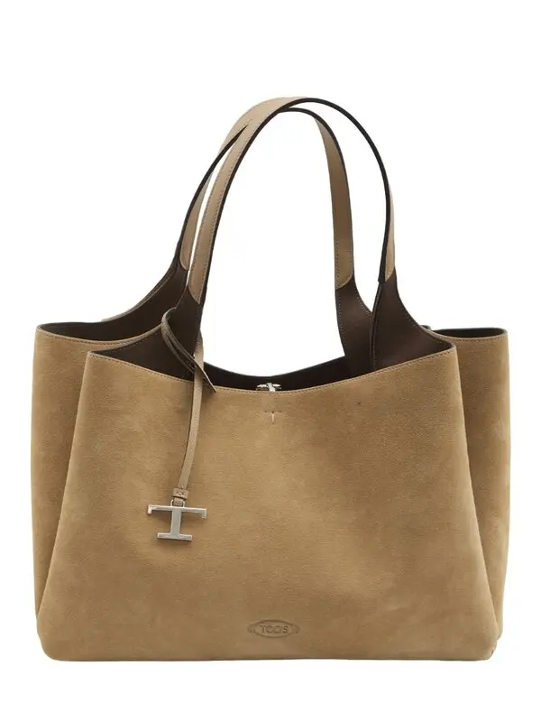 TOD'S Medium Shopping Bag - Beige