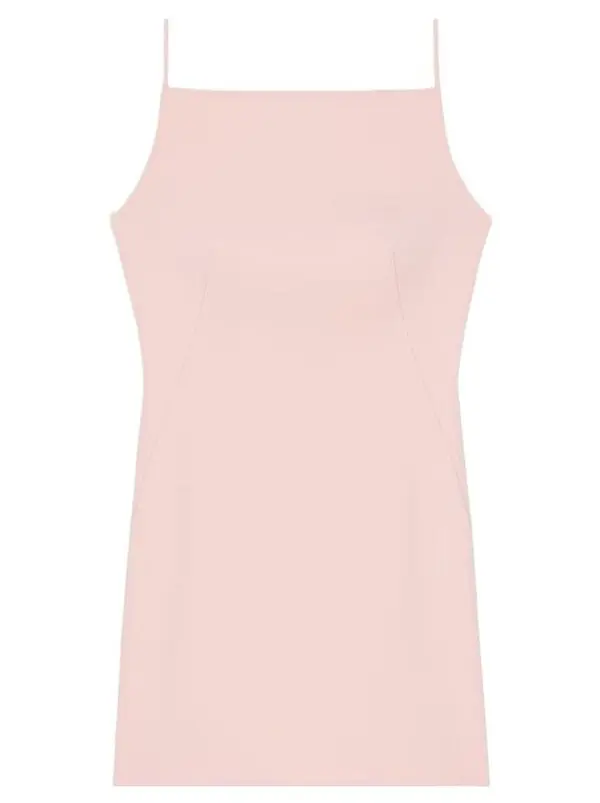 Givenchy Sliced Mini Dress In Crepe Cady - Nude