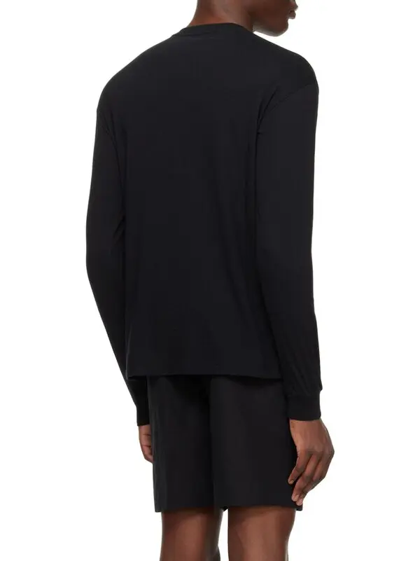 Auralee Seamless T-shirt - Black