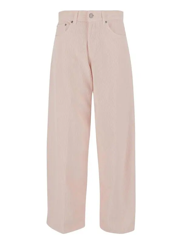 HAIKURE Bethany Corduroy Wide-leg Pants - Nude