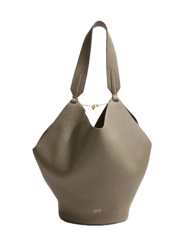 Khaite Logo Shoulder Bag - Green