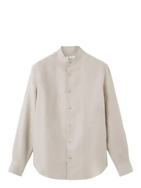 Loro Piana Elia Shirt - Granite Echo