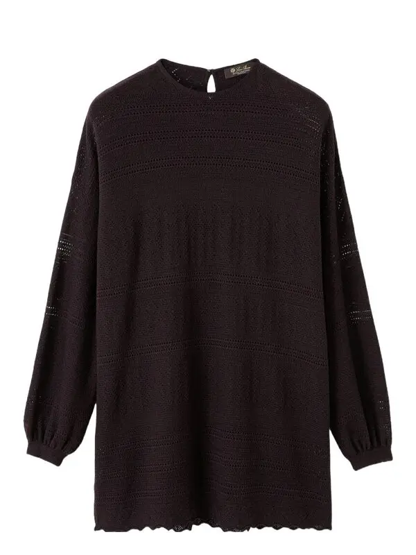 Loro Piana Royal Lightness Tunic - Black