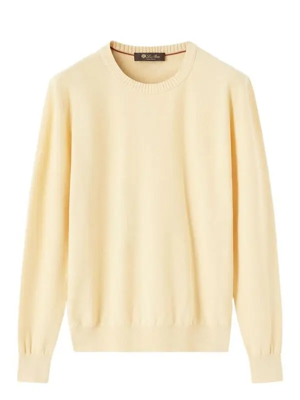 Loro Piana Walkery Crewneck Sweater - Nude