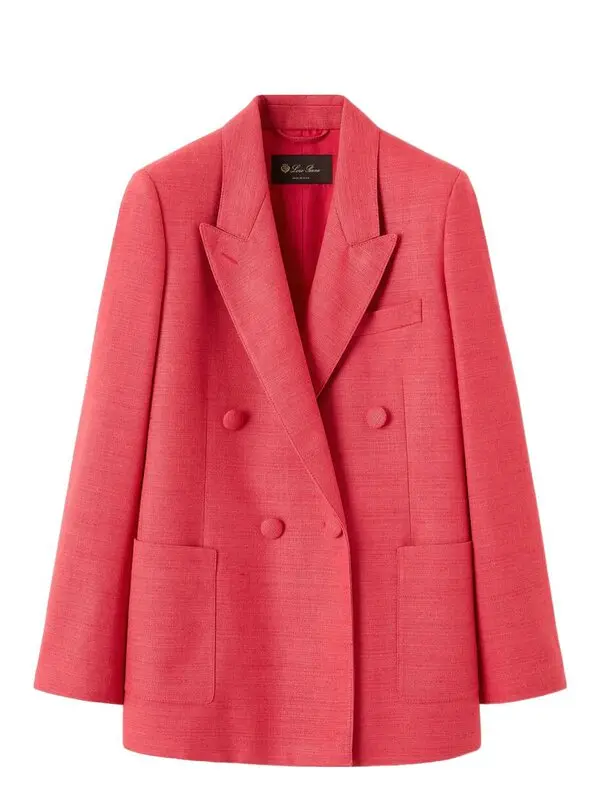 Loro Piana Genny Blazer - Red