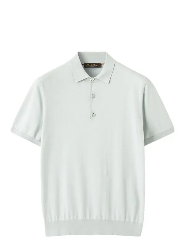 Loro Piana Polo Shirt - Green Oxygen