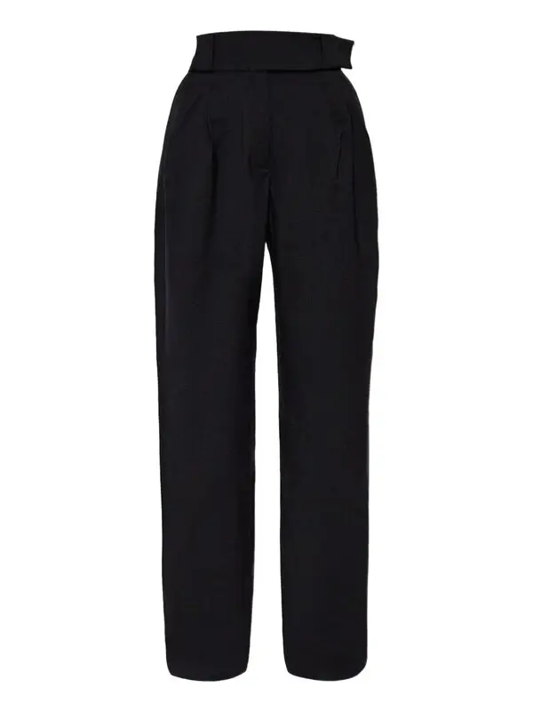 IRO PARIS Tailored Straight-leg Trousers - Black